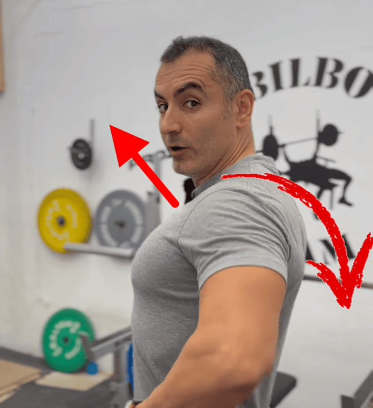 💪Entrenamiento de pecho con mancuernas: press banca