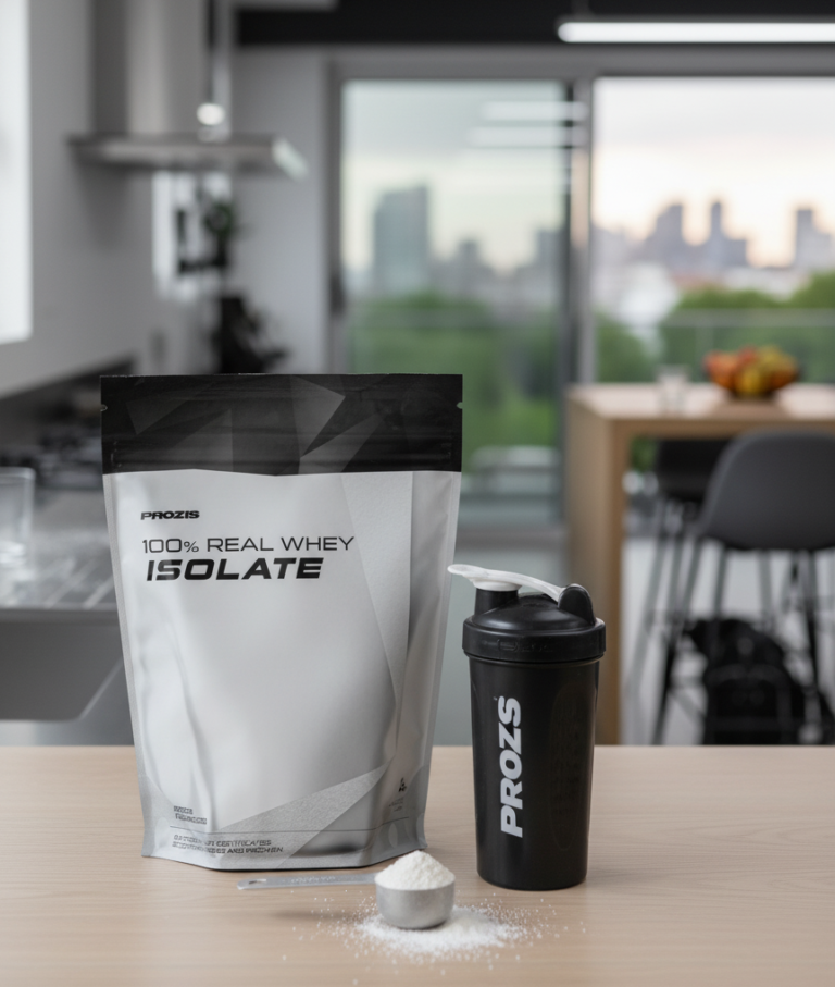 100% Real Whey Isolate de Prozis: la proteína más pura.